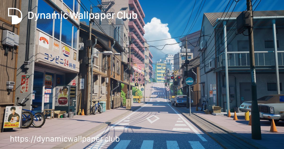 Tokyo Street - Dynamic Wallpaper Club