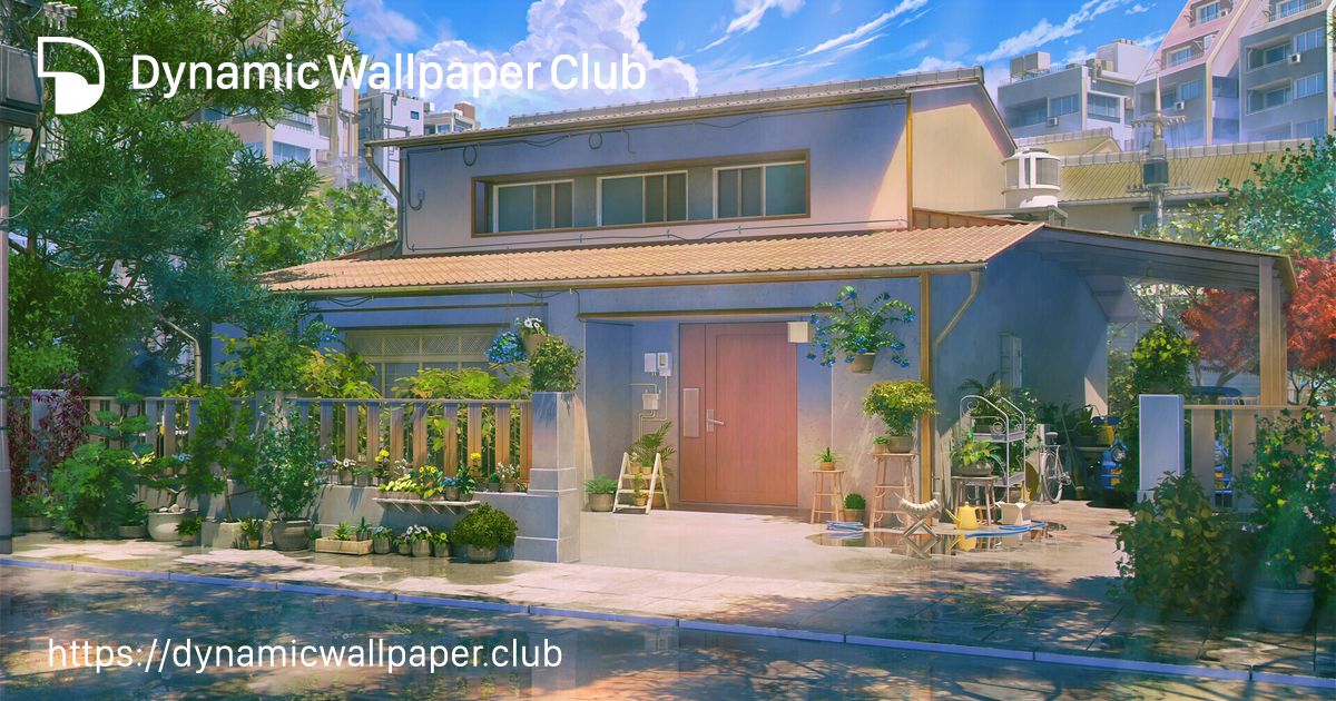 External Himitsu House - Dynamic Wallpaper Club