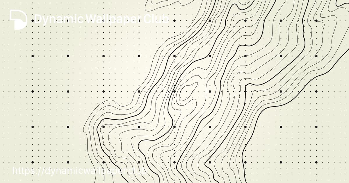 Topography Map - Grid - Dynamic Wallpaper Club