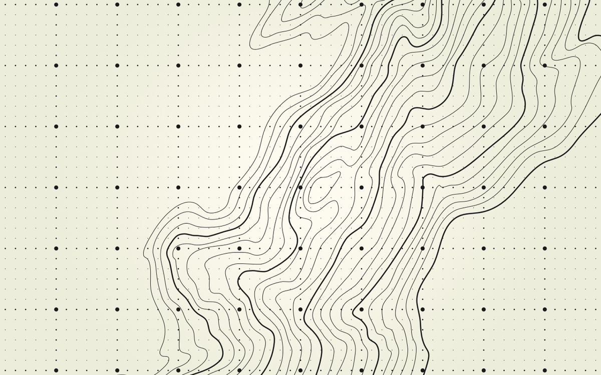 Topography Map - Grid - Dynamic Wallpaper Club