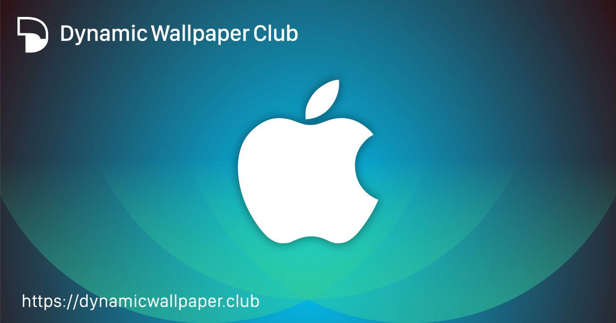 Apple Logo - Dynamic Wallpaper Club