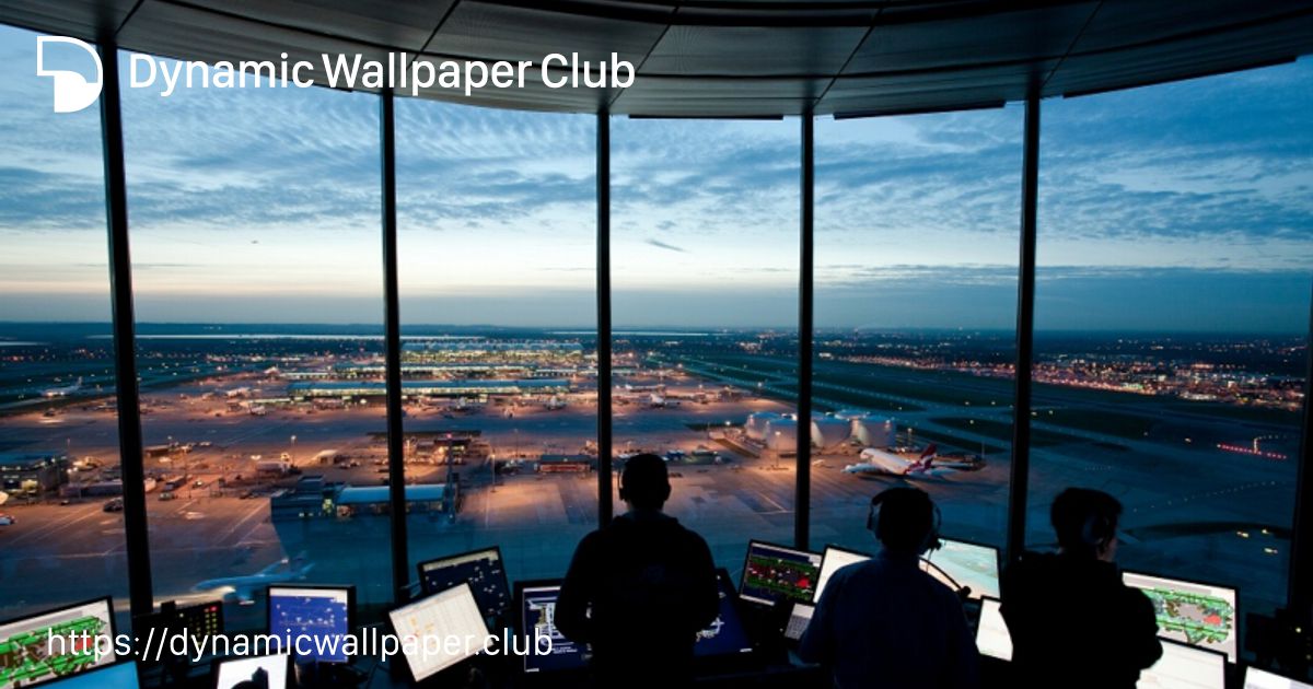 Heathrow Airport ATC Tower #1 - Dynamic Wallpaper Club