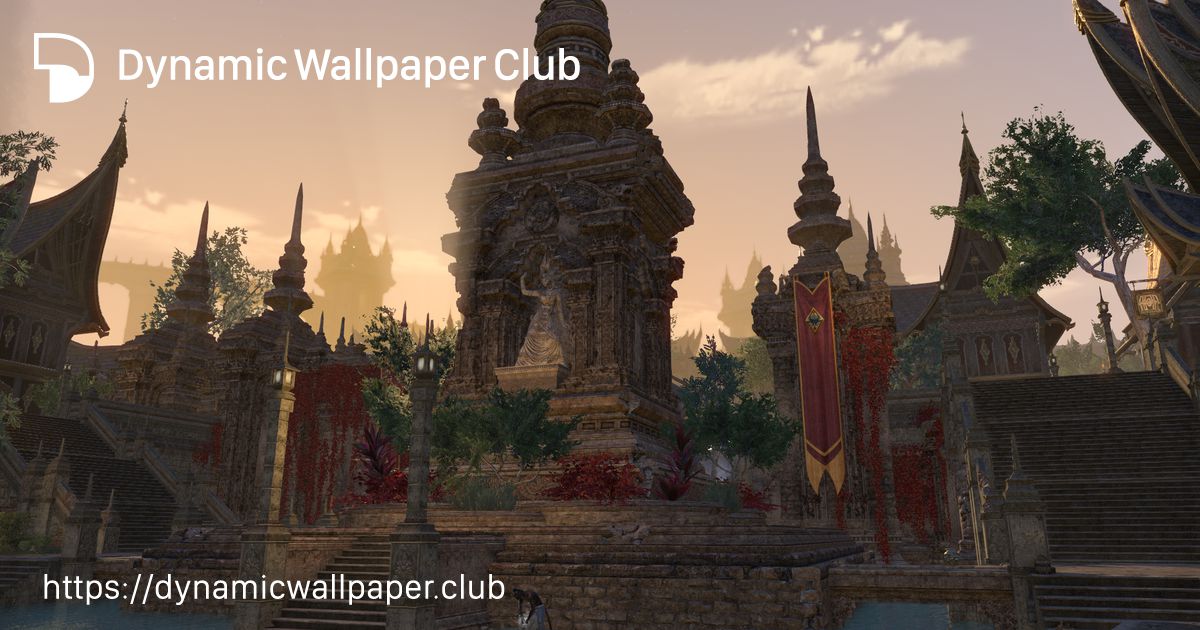ESO Elsweyr - Dynamic Wallpaper Club