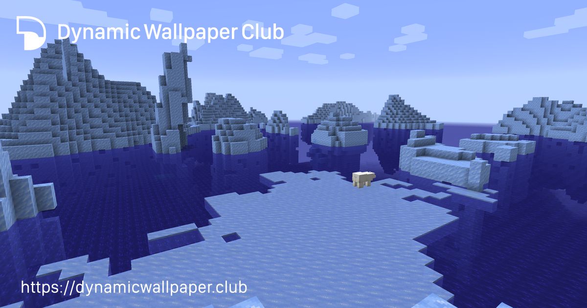 Minecraft Ice Wallpaper - Dynamic Wallpaper Club