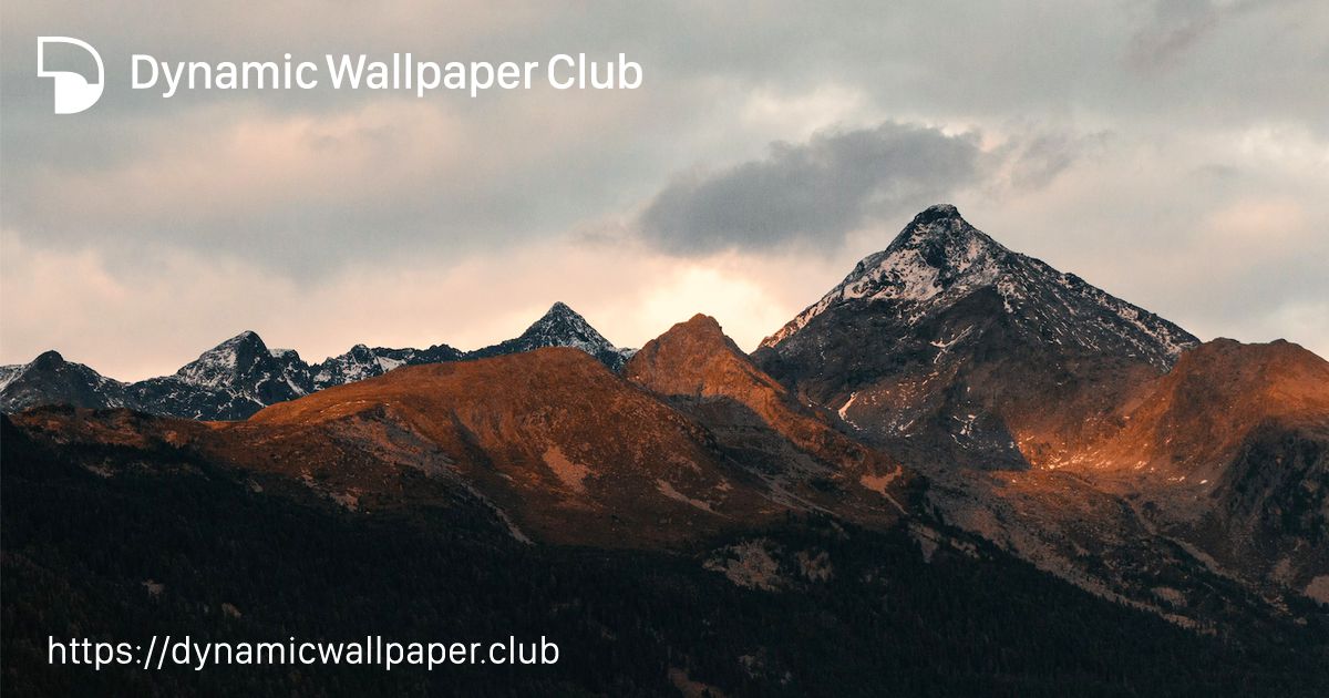 Mountains - Dynamic Wallpaper Club
