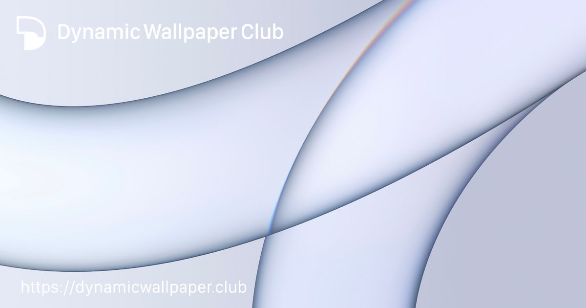 M1 iMac "Hello" - Light - Dynamic Wallpaper Club