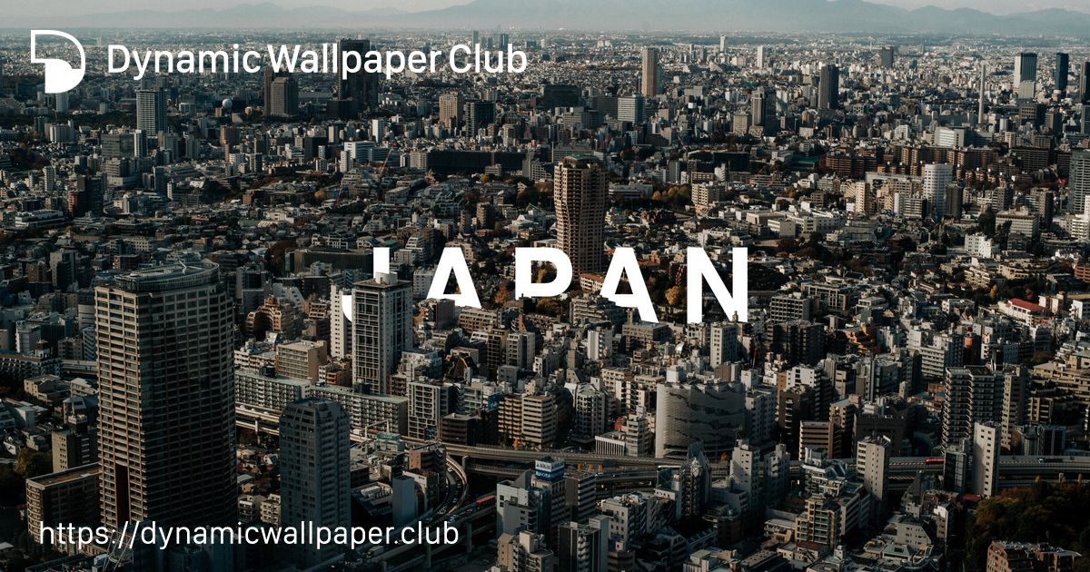 tokyo - Dynamic Wallpaper Club