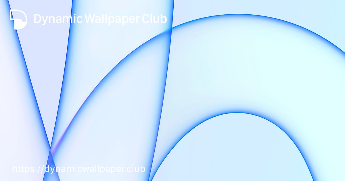 iMac Blue Wallpaper - Dynamic Wallpaper Club