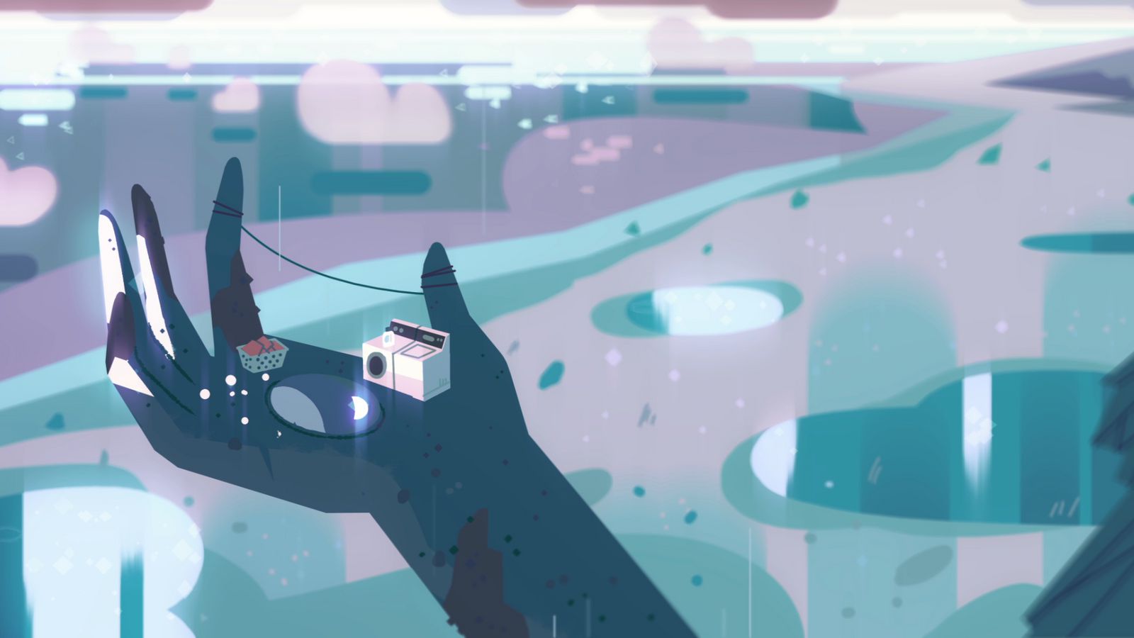 Steven Universe statue hand - Dynamic Wallpaper Club