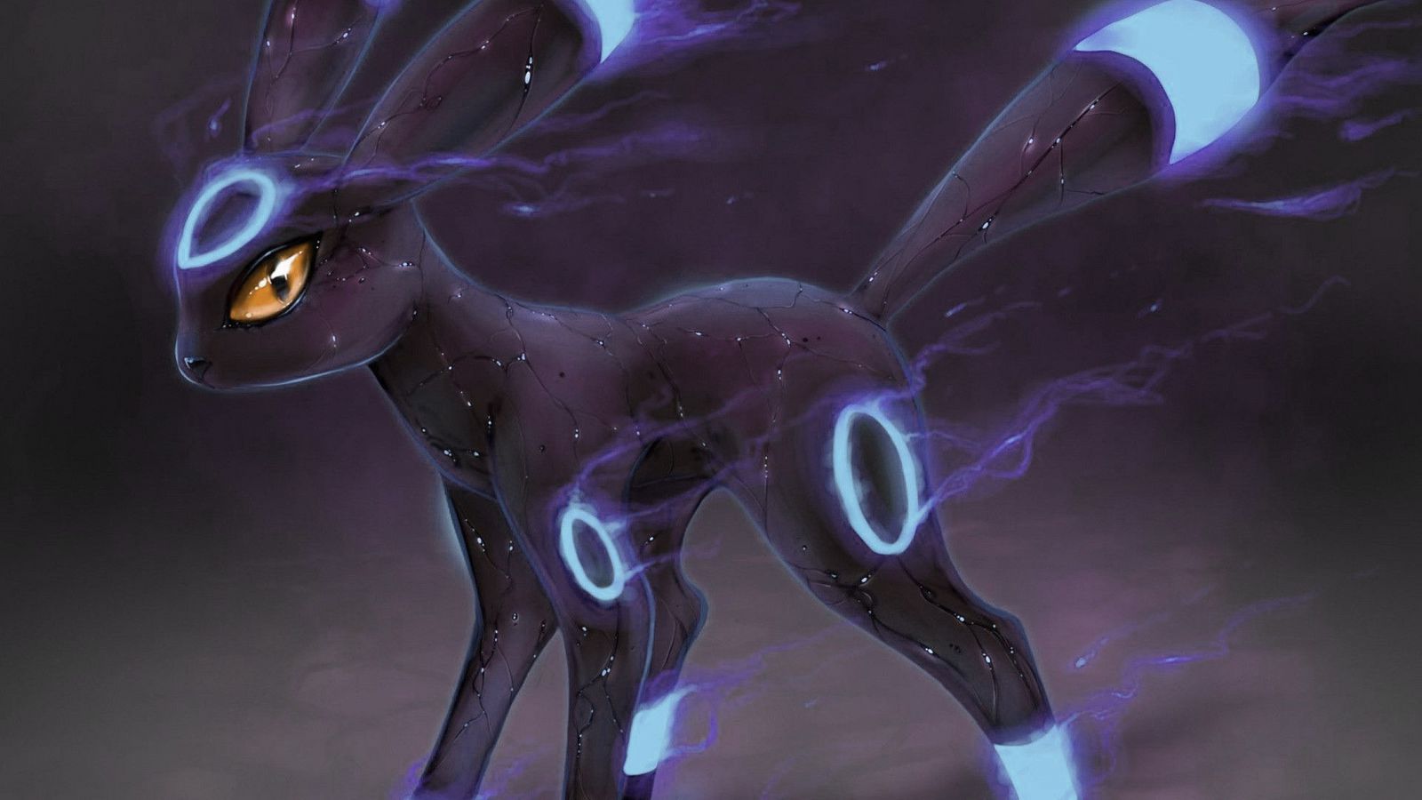 Neon Umbreon - Dynamic Wallpaper Club