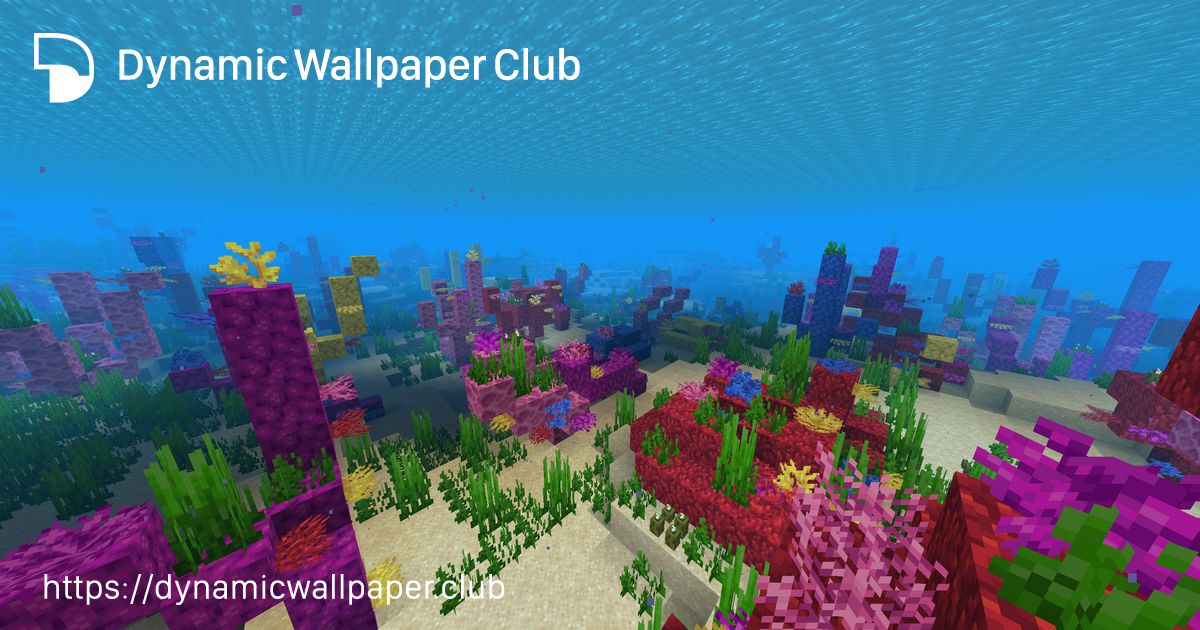 Minecraft ocean - Dynamic Wallpaper Club