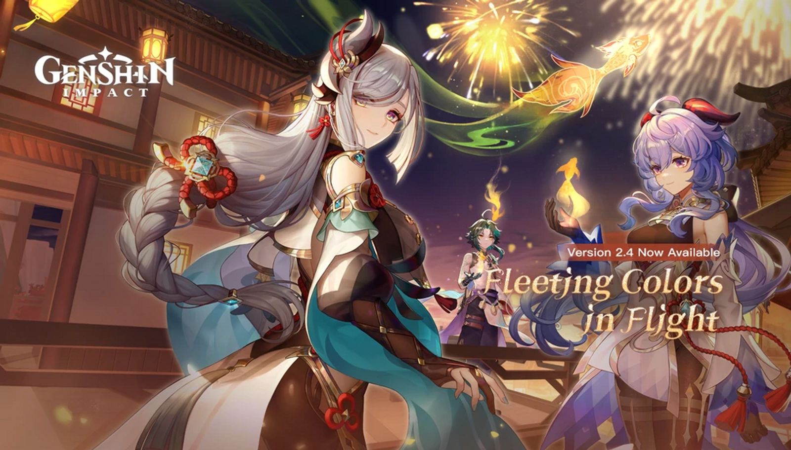 Genshin versions by time - Dynamic Wallpaper Club