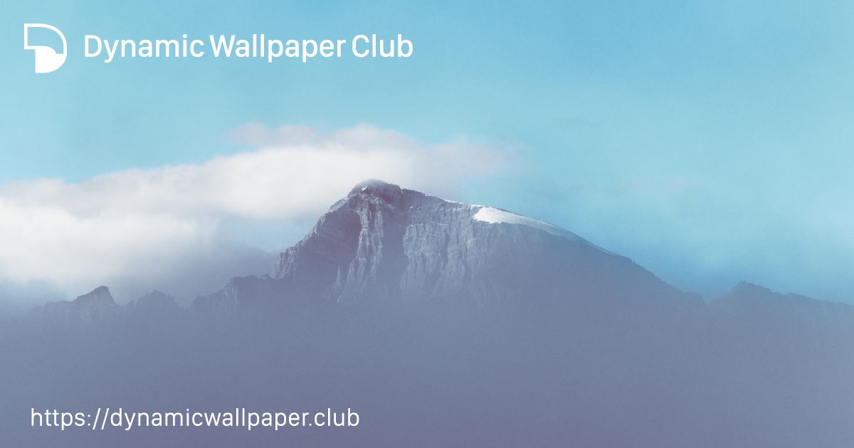 Misty Mountain - Dynamic Wallpaper Club