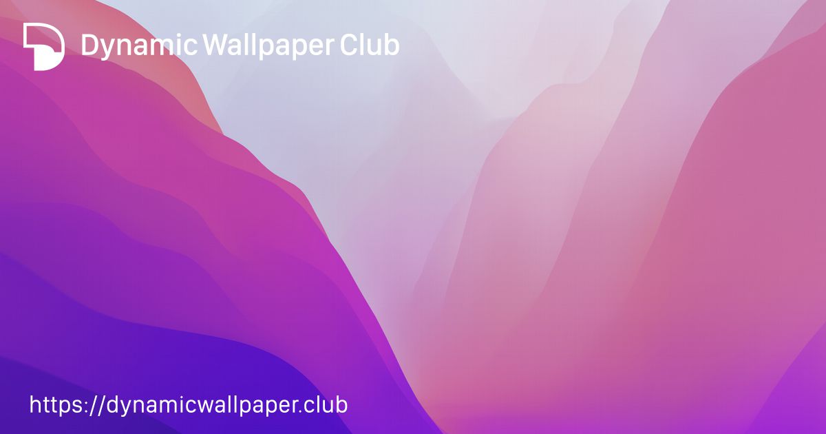 macOS Monterey - Dynamic Wallpaper Club