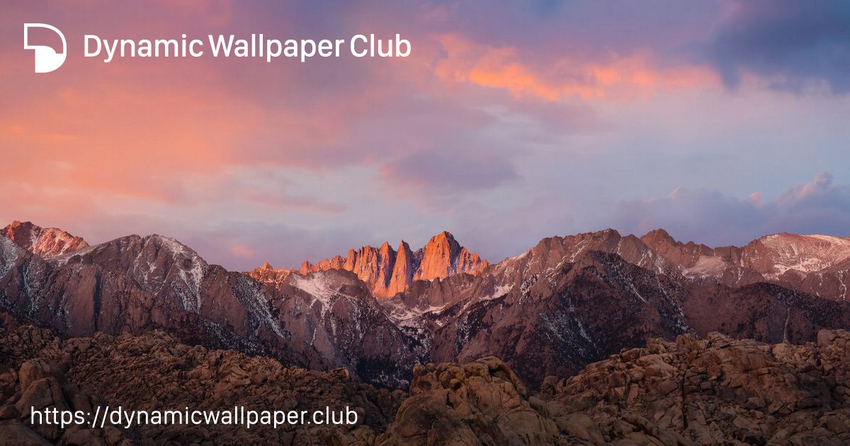 dynamic mountains - Dynamic Wallpaper Club