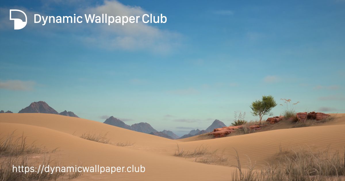 desert - Dynamic Wallpaper Club
