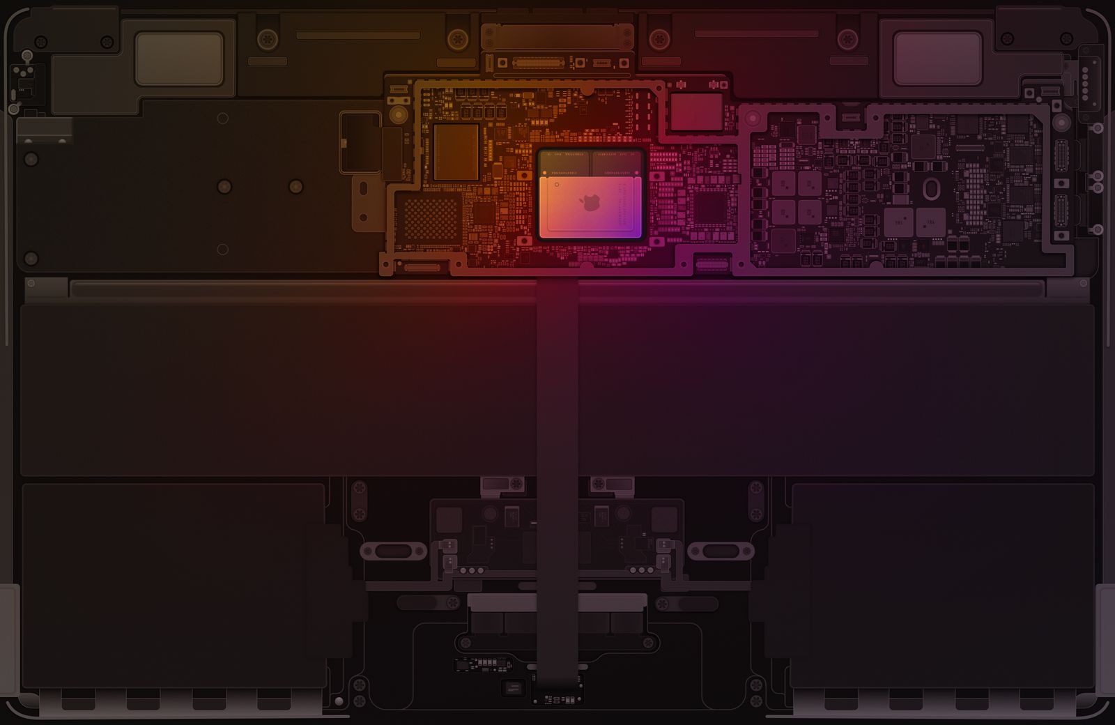 Macbook Air M2 Schematics - Dynamic Wallpaper Club