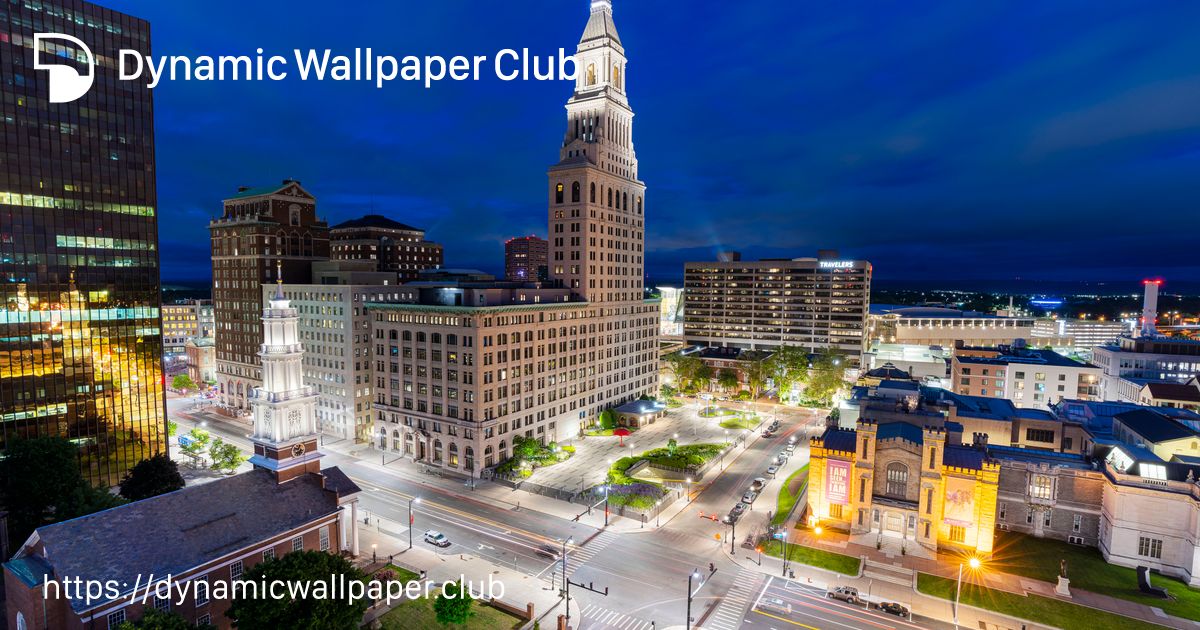 Travelers Tower in Hartford - Dynamic Wallpaper Club