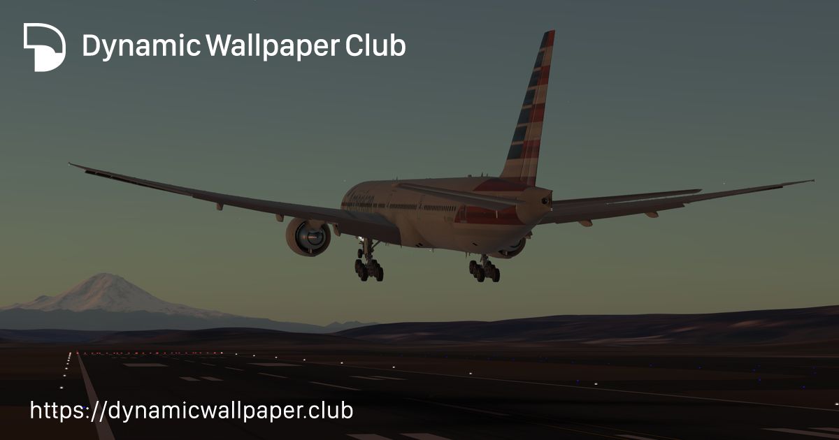 Flight Test - Dynamic Wallpaper Club