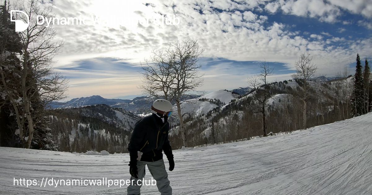 Snowboarding - Dynamic Wallpaper Club