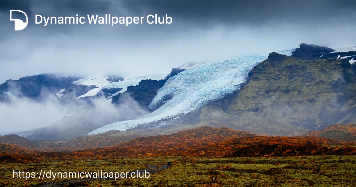 Glacier - Dynamic Wallpaper Club