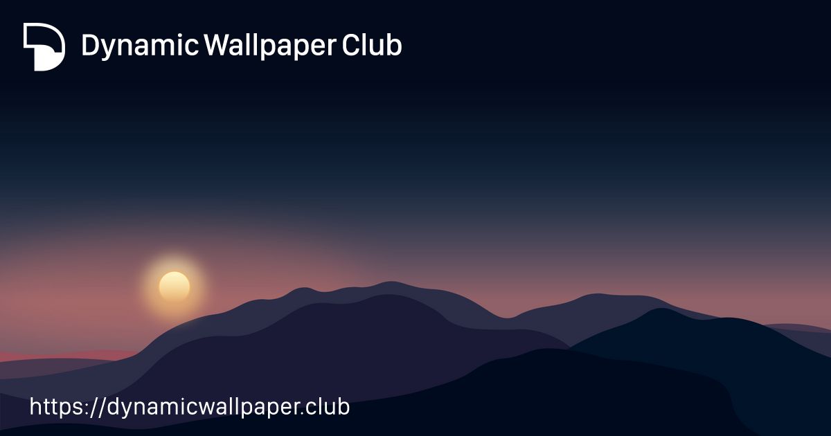 Mountains - Dynamic Wallpaper Club