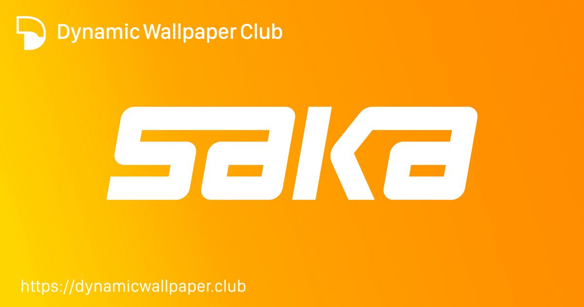 Saka liukuväri - Dynamic Wallpaper Club