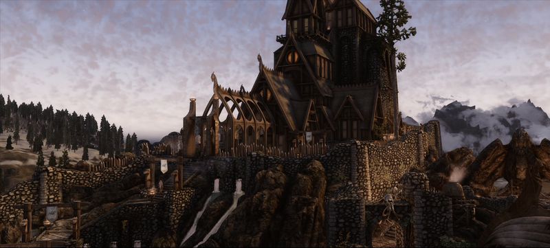 Skyrim Whiterun - Dynamic Wallpaper Club