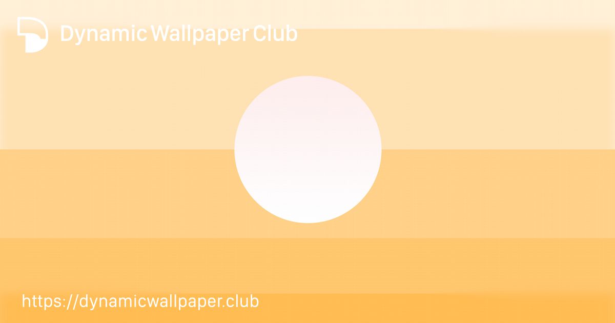 Sun/Moon - Dynamic Wallpaper Club