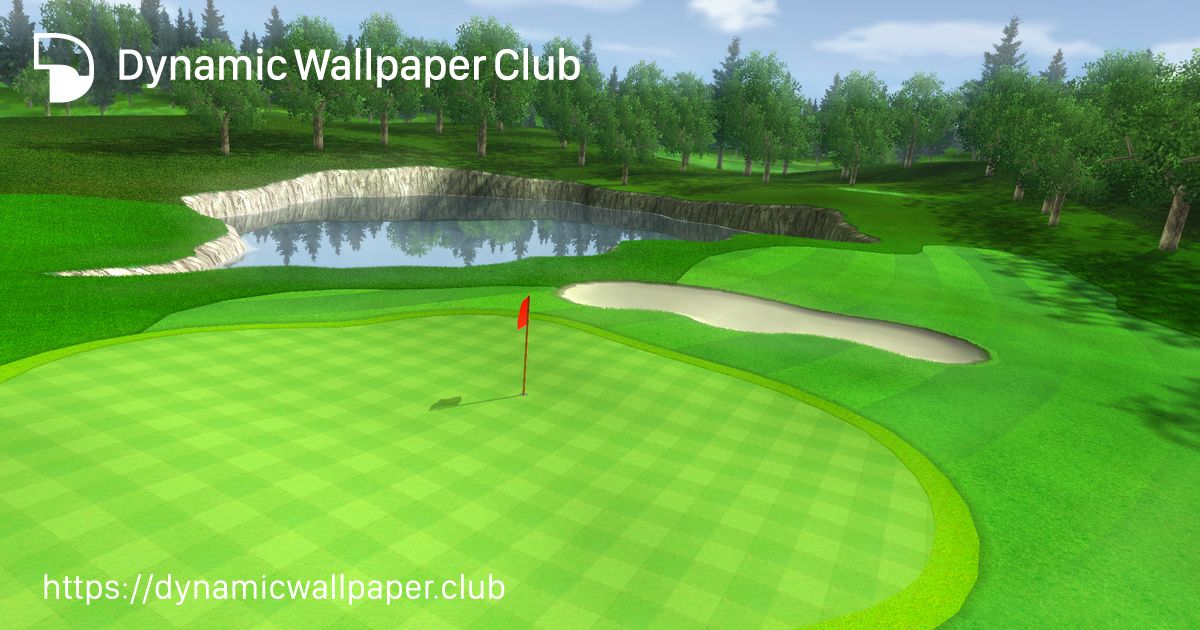 Wii Sports Golf - Dynamic Wallpaper Club