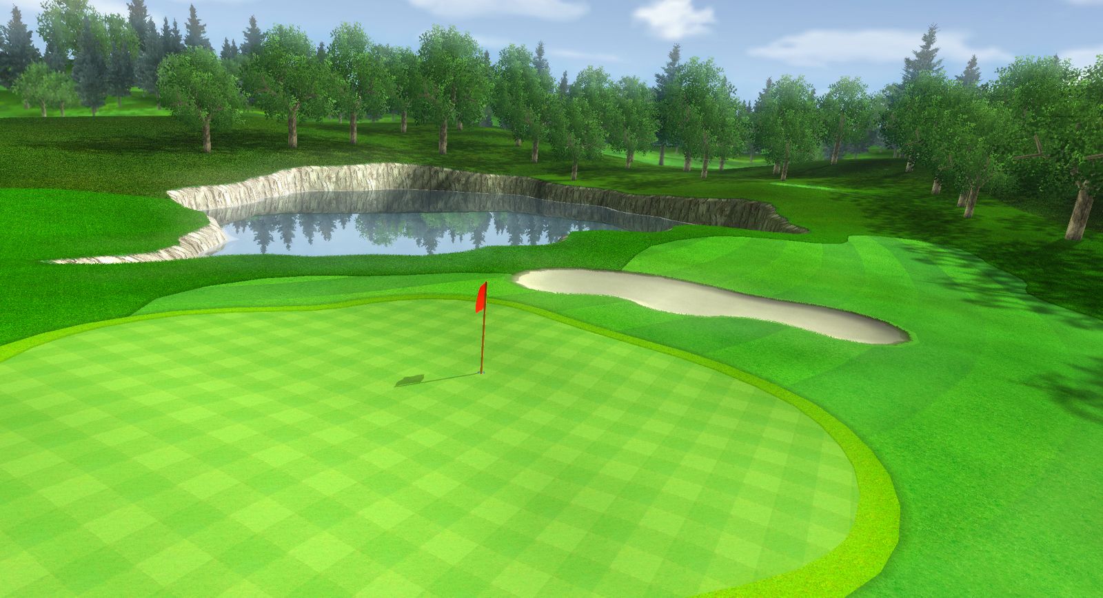 Wii Sports Golf - Dynamic Wallpaper Club