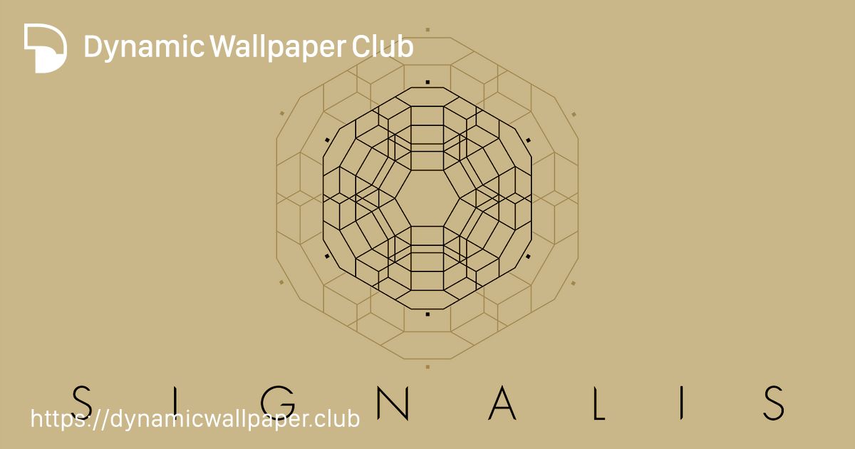 Signalis Logo - Dynamic Wallpaper Club