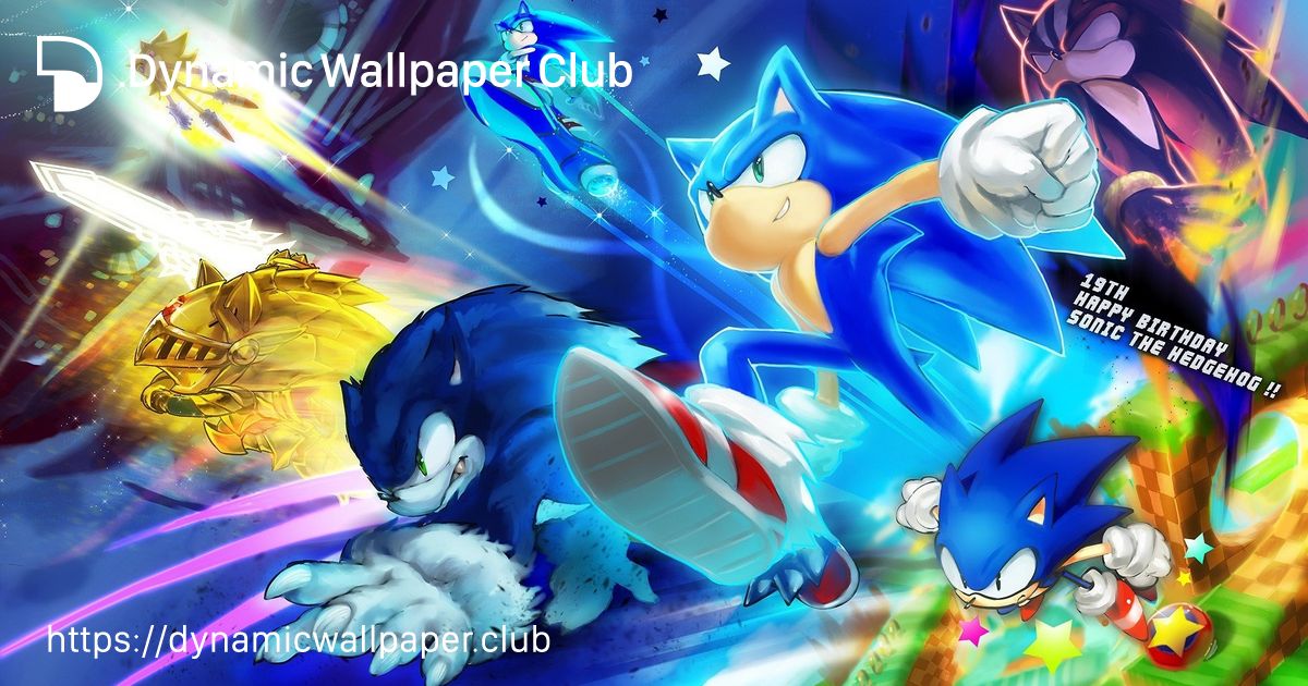 Sonic - Dynamic Wallpaper Club