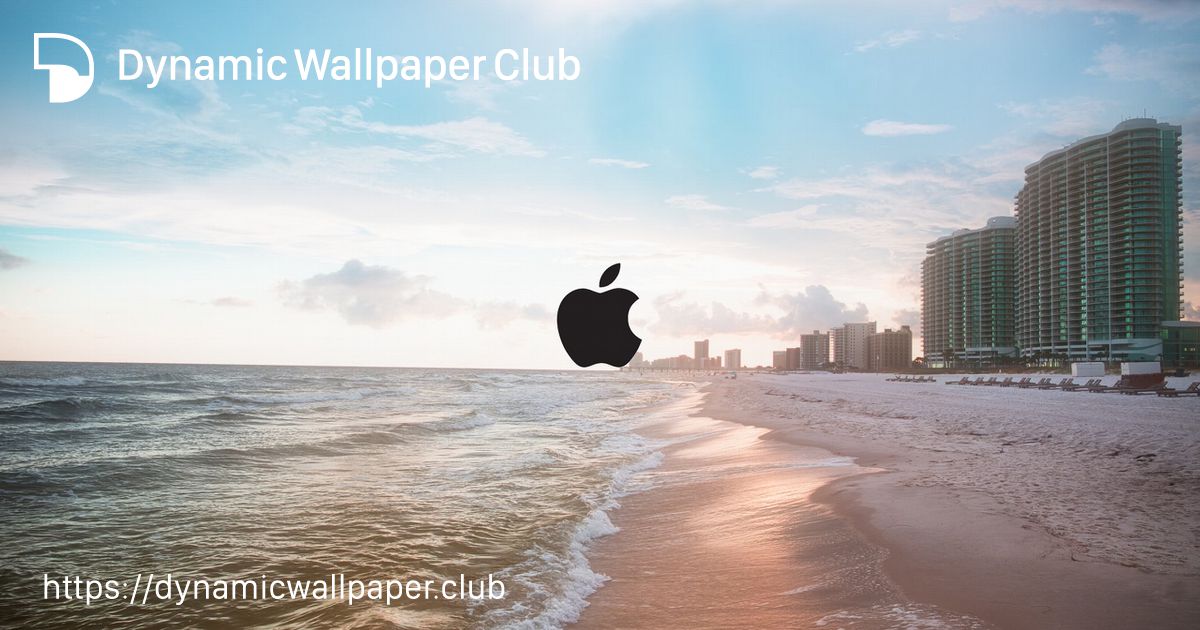 Apple Beach - Dynamic Wallpaper Club