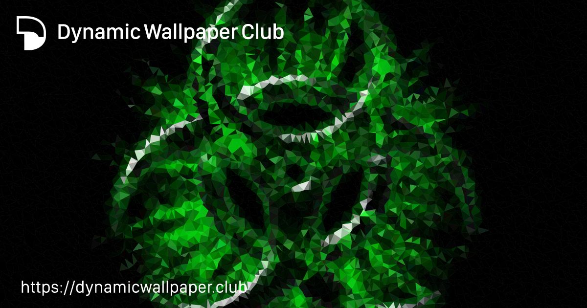 toxic low polly - Dynamic Wallpaper Club