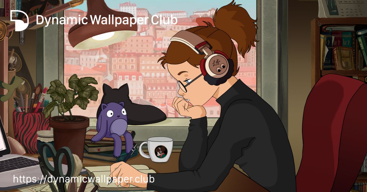 customized lofi girl - Dynamic Wallpaper Club