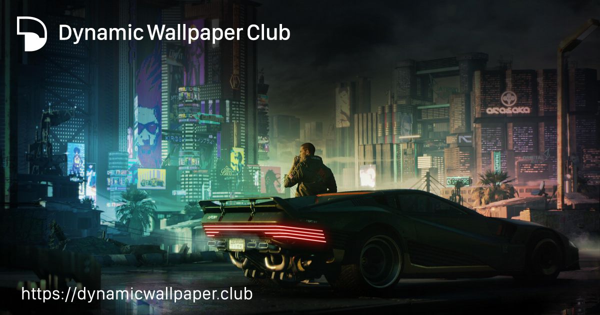 cyberpunk 2077 - Dynamic Wallpaper Club