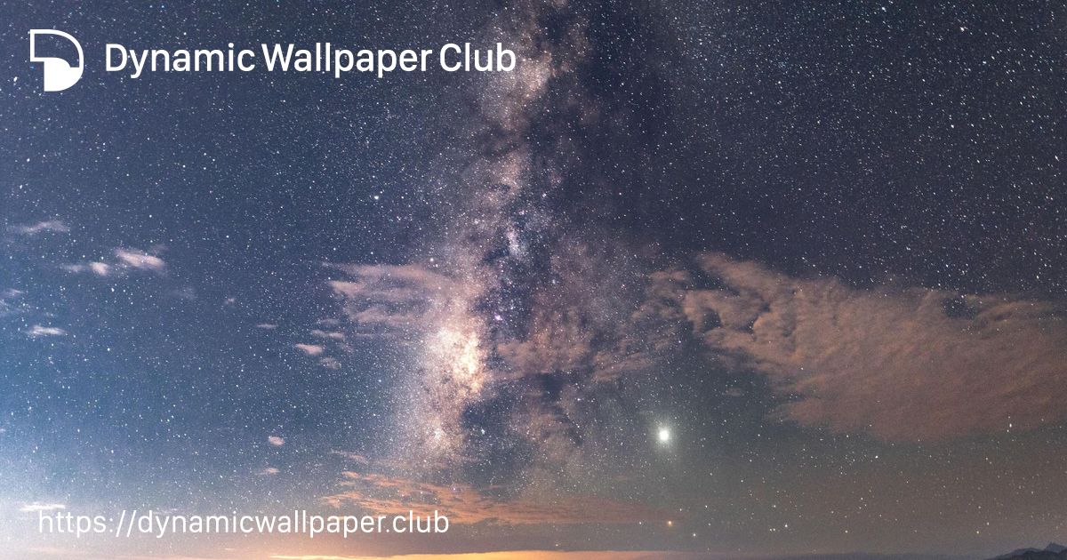 Starry Sky - Dynamic Wallpaper Club