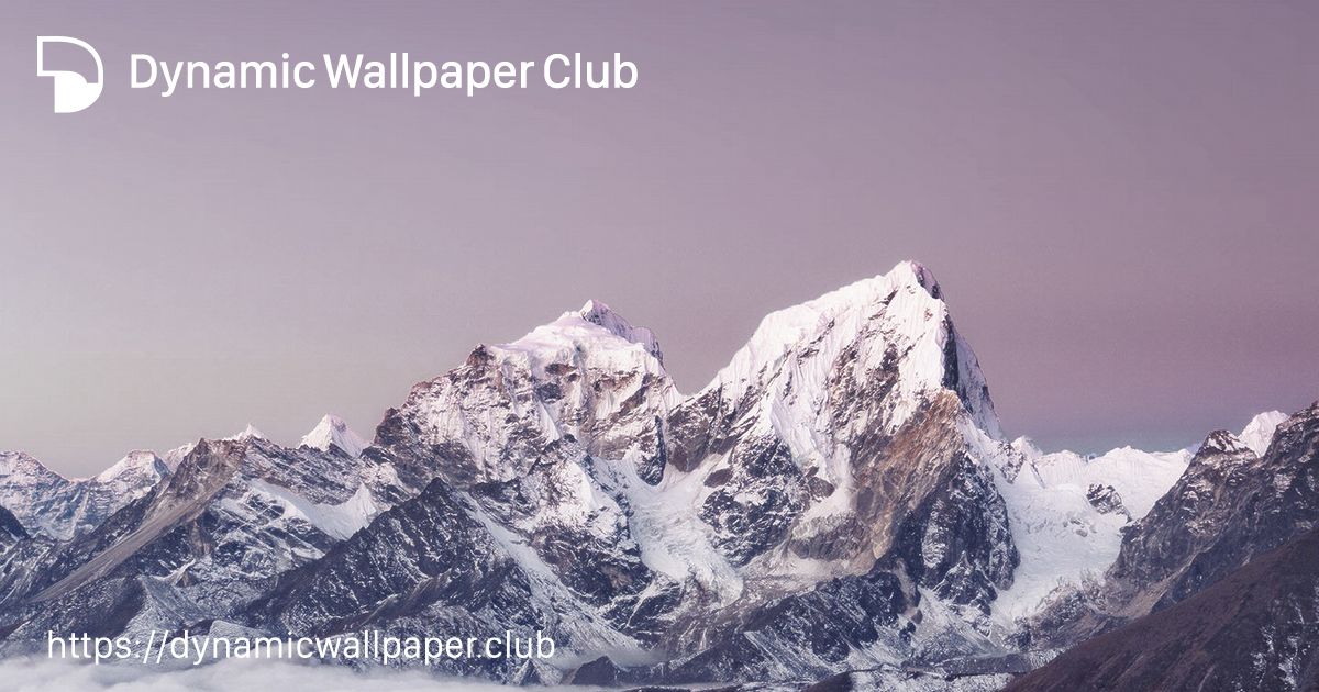 Mountain - Dynamic Wallpaper Club