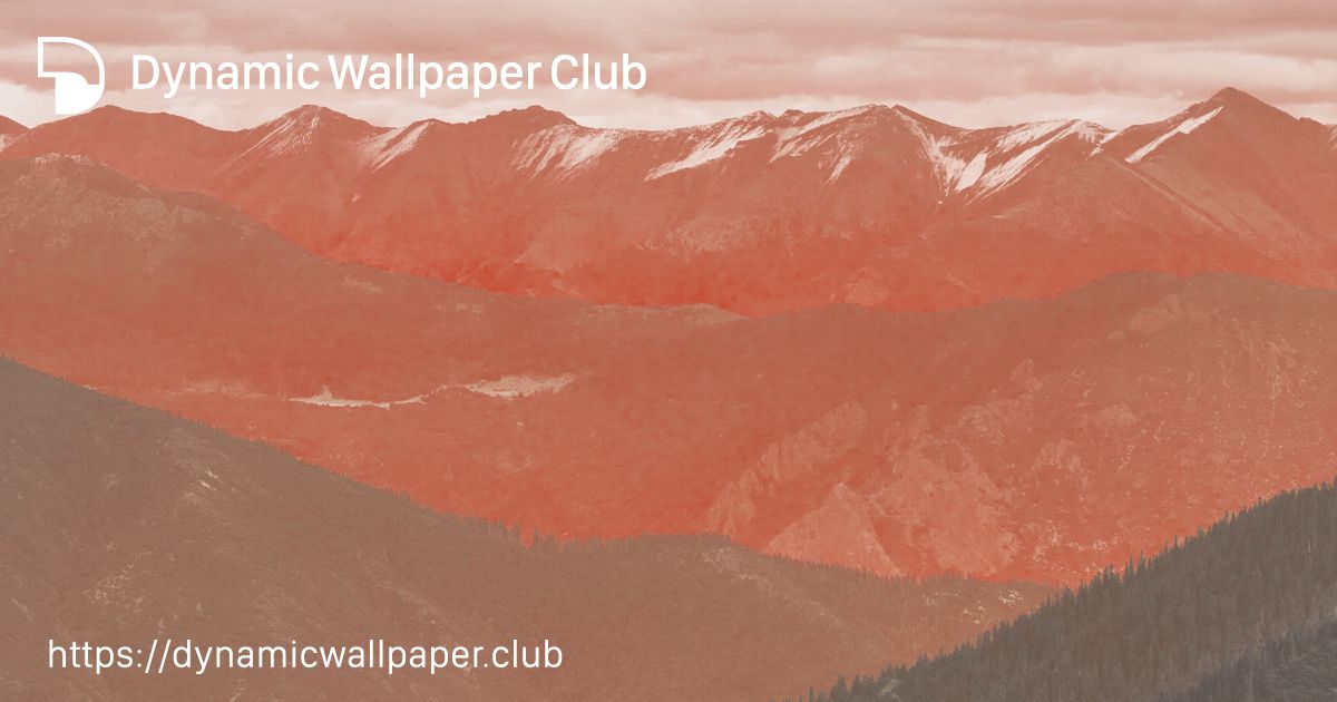 Rainbow Mountains - Dynamic Wallpaper Club