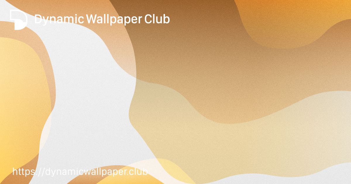 MacWaves Orange - Dynamic Wallpaper Club