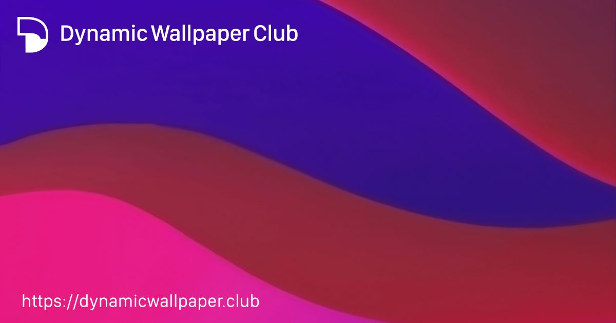 Abstract Waves - Dynamic Wallpaper Club