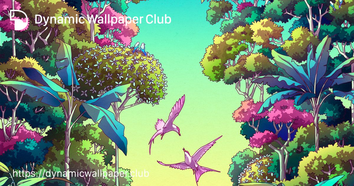 Camila Nogueira - Paradise Blips - Dynamic Wallpaper Club