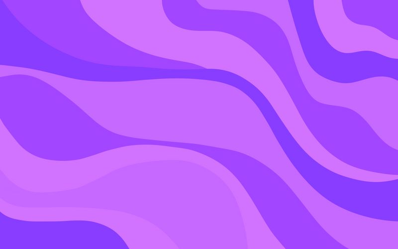 Purple Groovy Waves - Dynamic Wallpaper Club