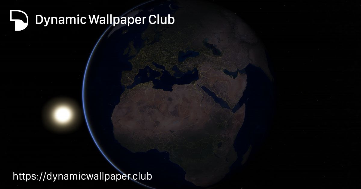 Earth Wallpaper - Dynamic Wallpaper Club