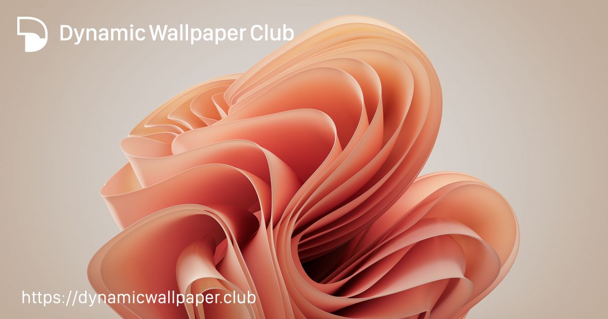 windows bloom orange - Dynamic Wallpaper Club