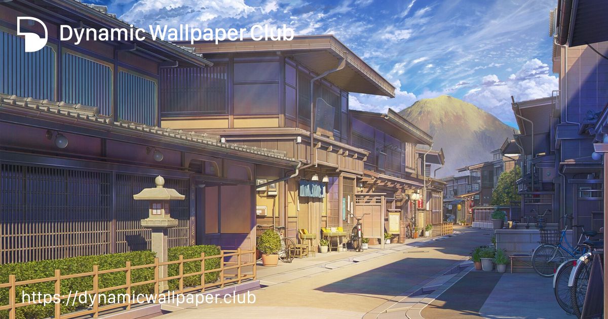 Small japanese provincial by ArseniXC - Dynamic Wallpaper Club