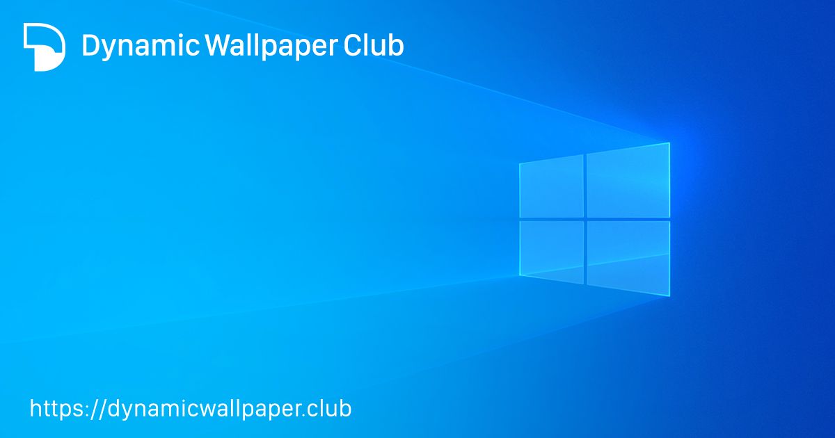Windows (Dynamic) - Dynamic Wallpaper Club