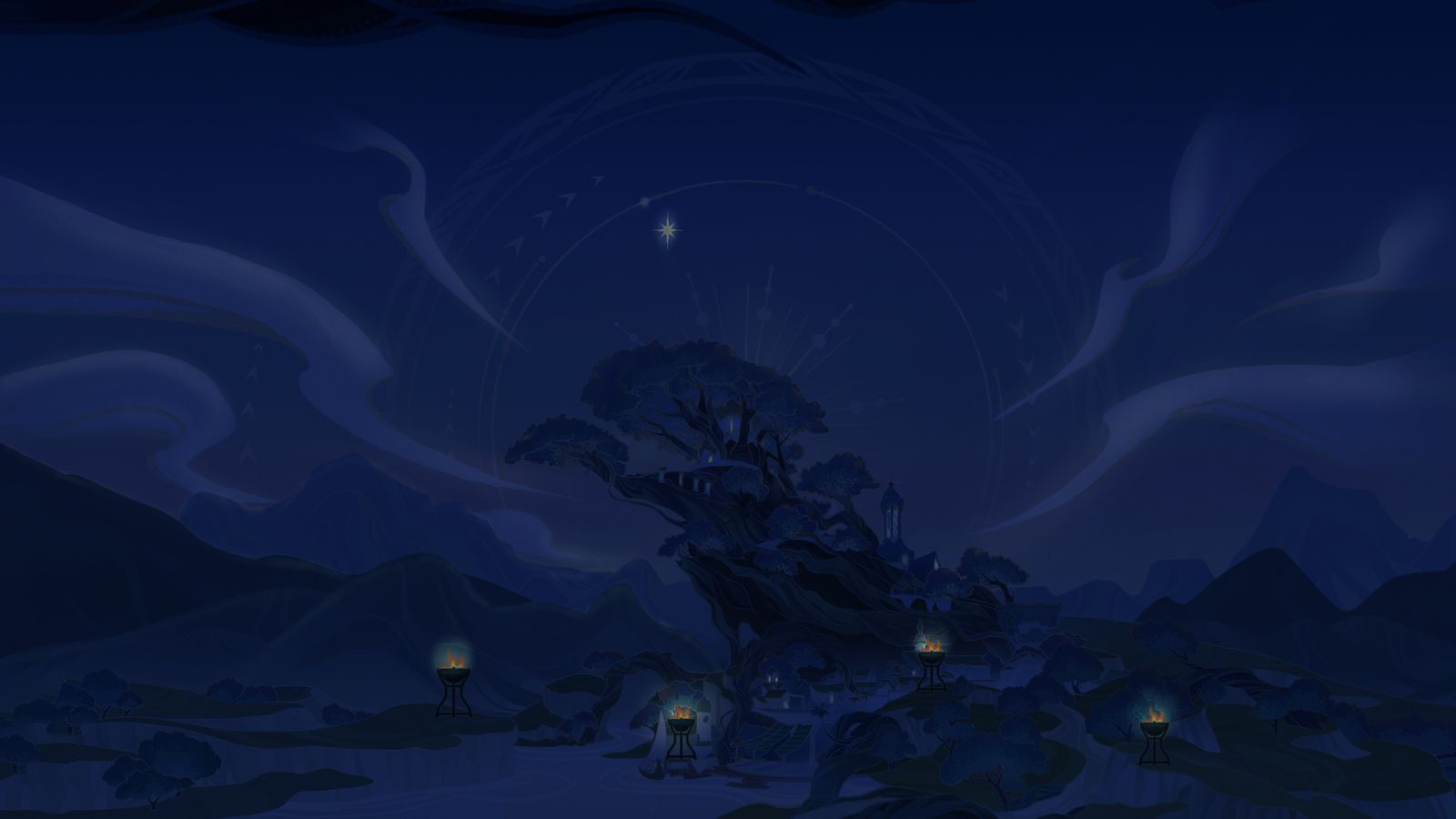 Sumeru City - Dynamic Wallpaper Club