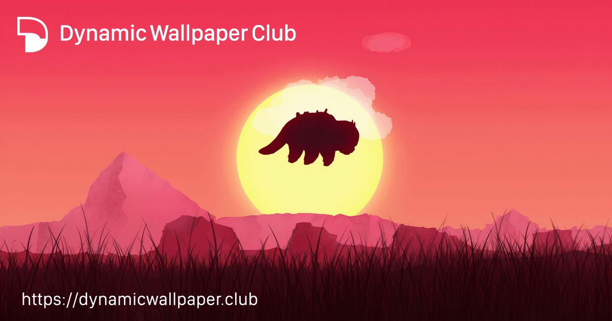 flying Appa - Dynamic Wallpaper Club